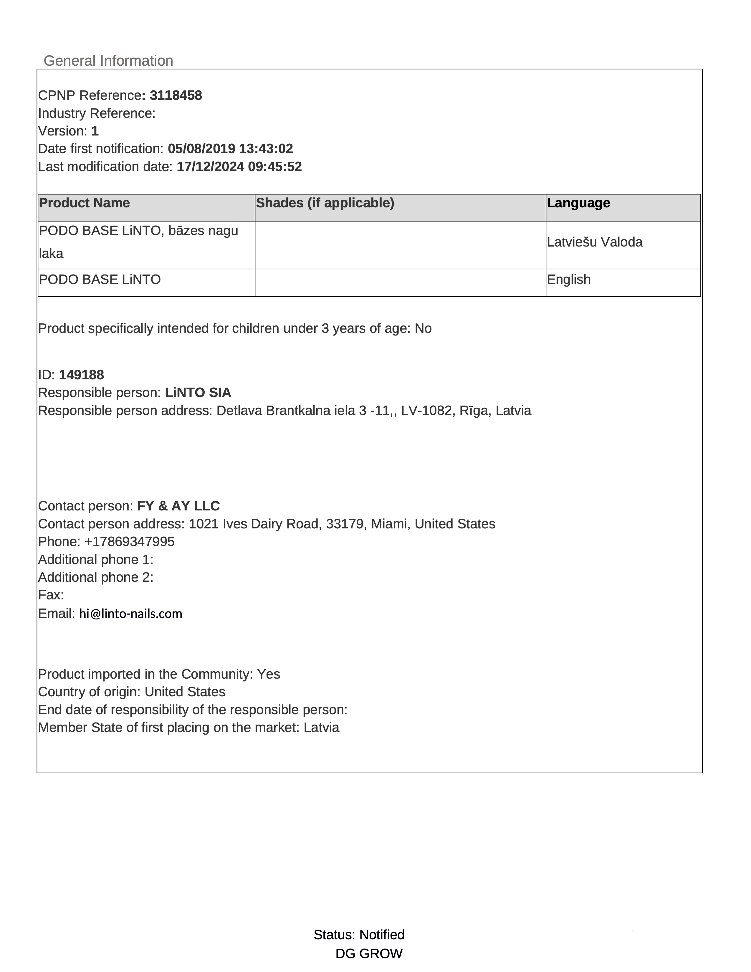 PODO BASE – LiNTO™ beauty